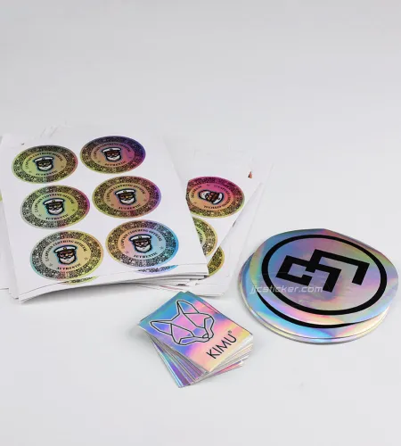 Custom Holographic Sticker Paper | Vibrant Stickers By JJC