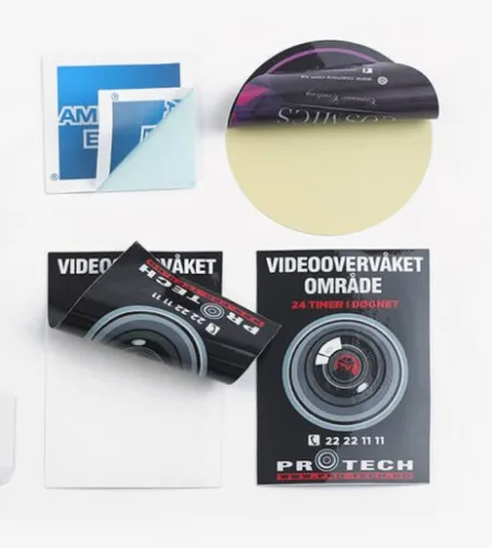 Custom Custom Double Sided Sticker | High-Quality Stickers By JJC